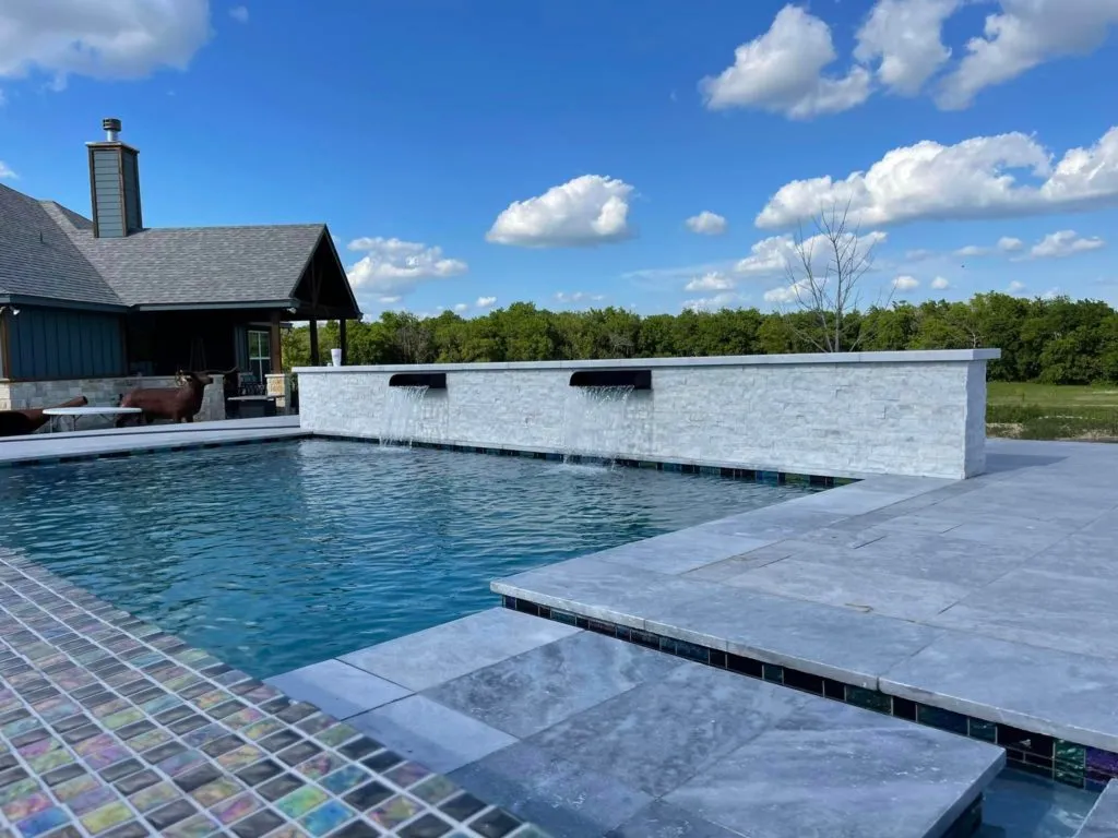 Custom Pool Construction in Oatmeal, TX | Greystone Pools and ...